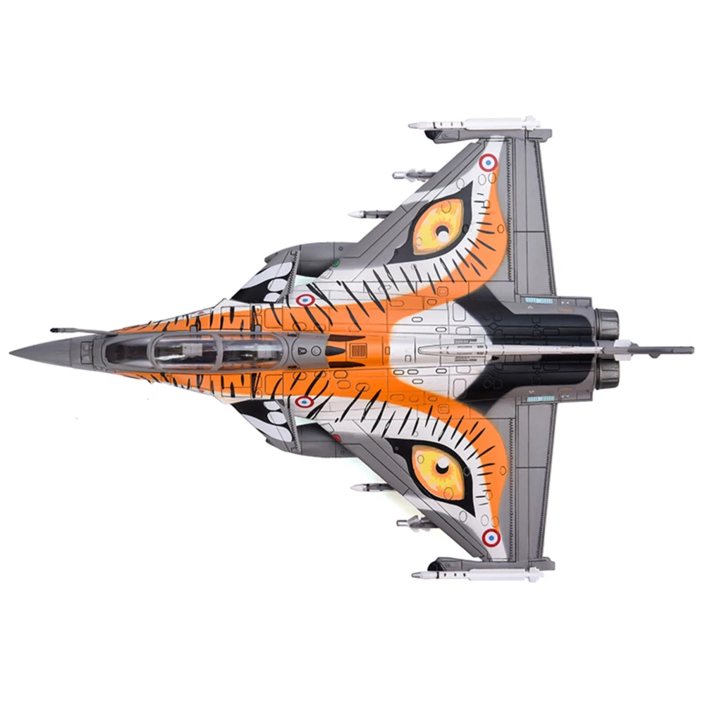 21cm Diecast Alloy 1/72 Scale Rafale B Tiger Fighter Finished Model Toy ...