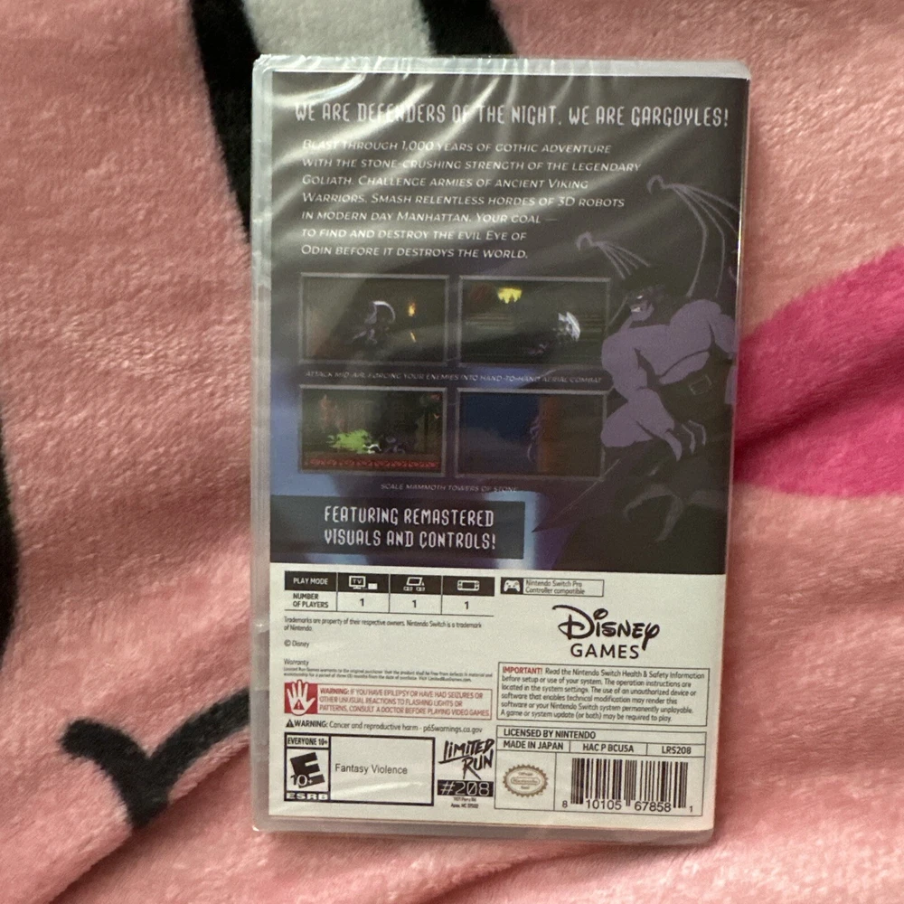 Disney Gargoyles Remastered - Limited Run Games #208 - Nintendo Switch