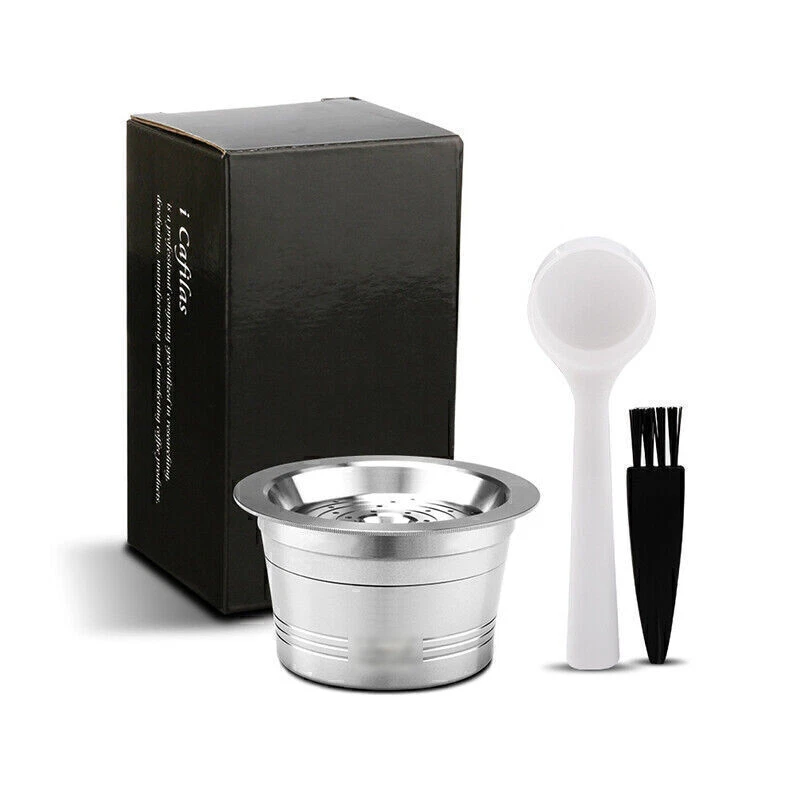 Stainless Steel Refillable Reusable Coffee Capsule Pod For TCHIBO Cafissimo