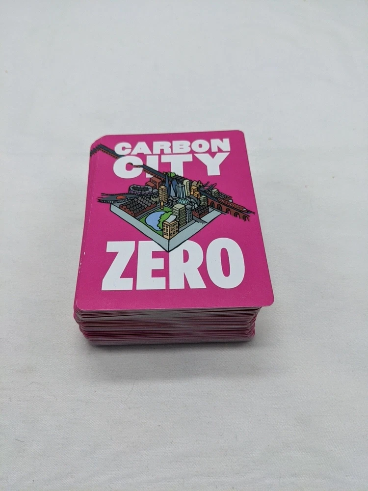 Climate Action Carbon City Zero Deckbuilding Game Full Edition