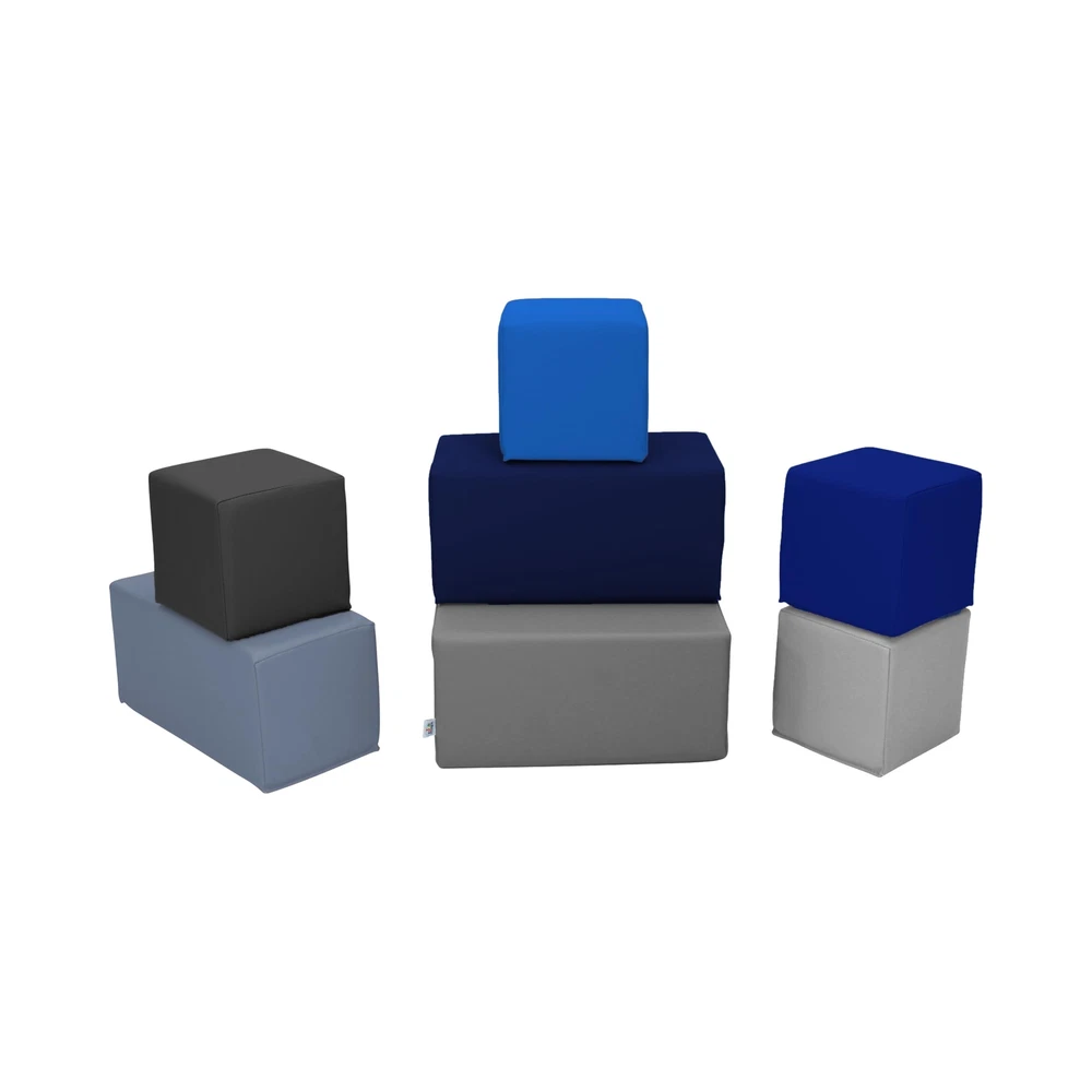 FDP SoftScape Stack-and-Play Building Block Set, Soft Foam Indoor ...