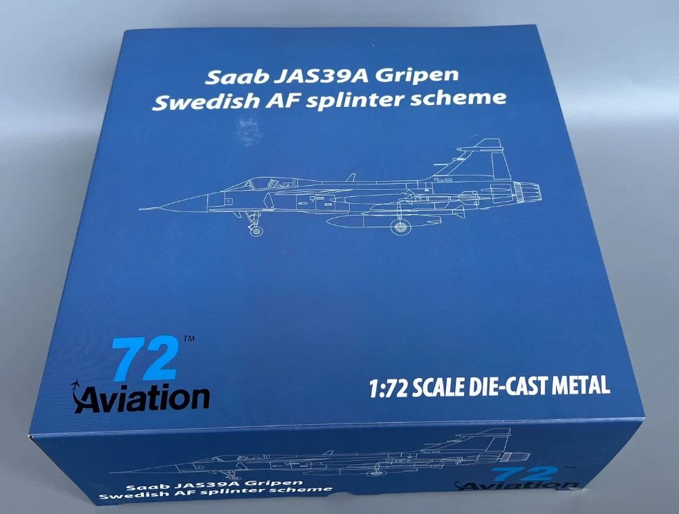 1:72 Aviation Saab JAS39A Gripen Swedish AF splinter scheme Fighter ...