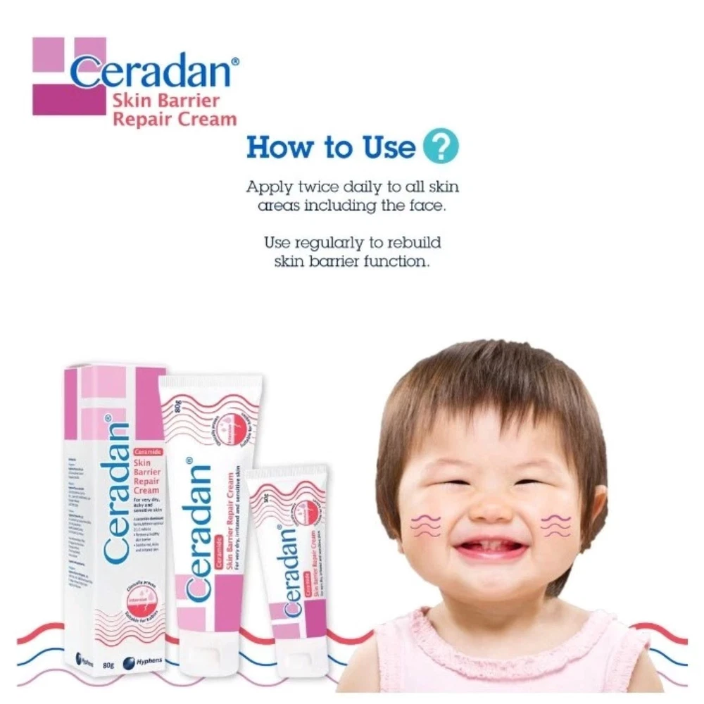 CERADAN Cream Ceramide Dominant Skin Barrier Repair Cream 30g FREE SHIPPING