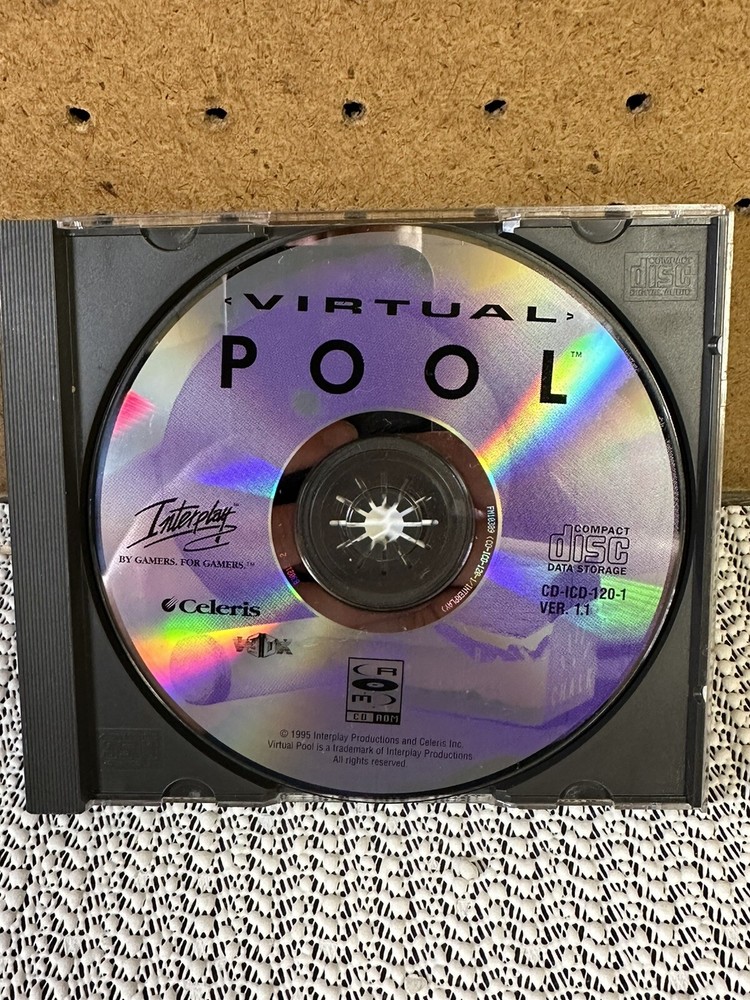 Virtual Pool Complete CIB 3D Simulator Game for PS1 PS2 by Interplay ...