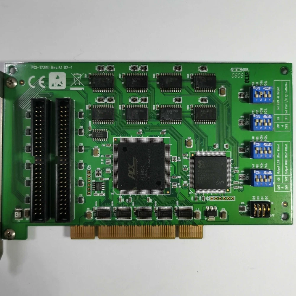 1pcs USED Advantech PCI-1739U Channel TTL digital input/output card