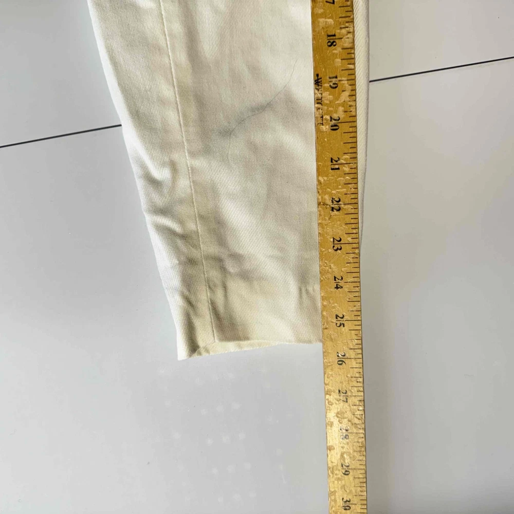 Anthropologie Plus White Button Front Blazer Four Pockets 16W ...