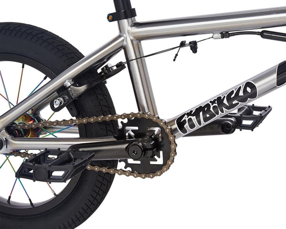 2023 Fit Bike Co Misfit 14" BMX with 14.25" Toptube in Caiden Brushed Chrome