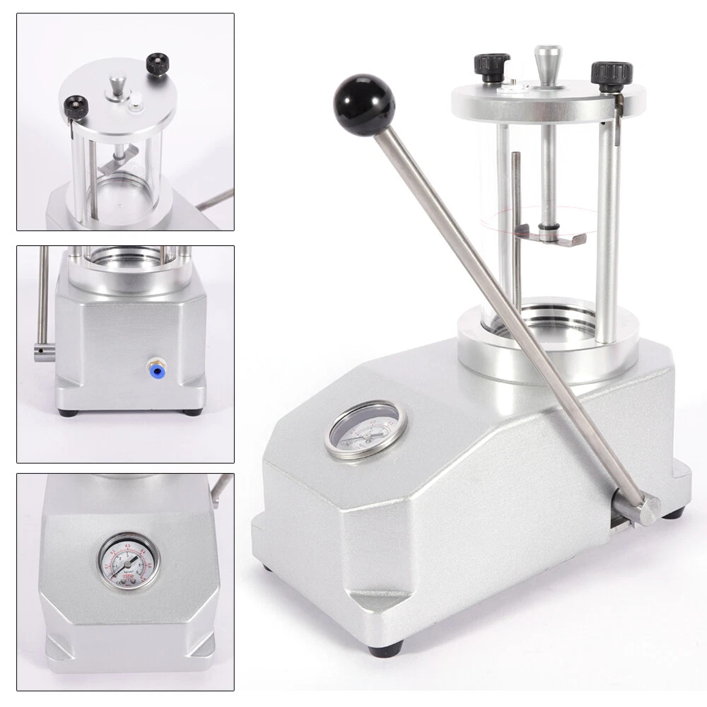 Watch Waterproof Tester W/ Transparent Cylinder+pump Handle For Watch ...