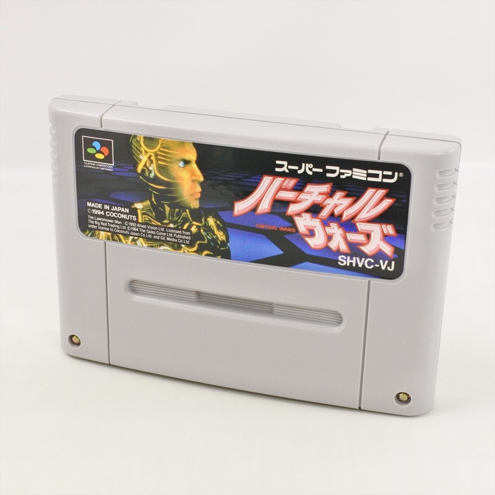 VIRTUAL WARS Super Famicom Game for Nintendo SNES 9287 SF