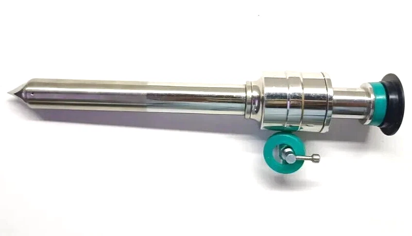 Laparoscopic Safety Trocar with Multifunction Valve Instrument Set 15mm ...