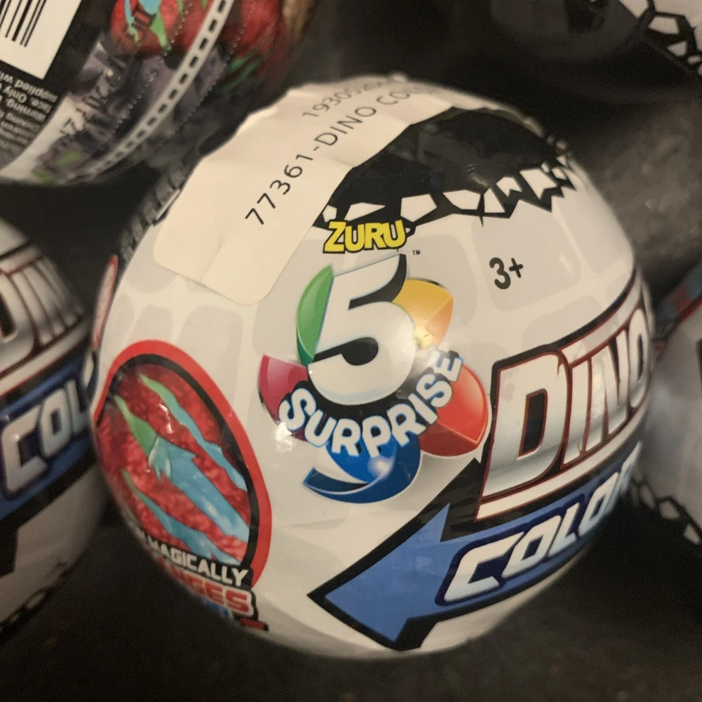 Lot Of 10 Zuru 5 Surprise: Dino Strike Color Change Ball
