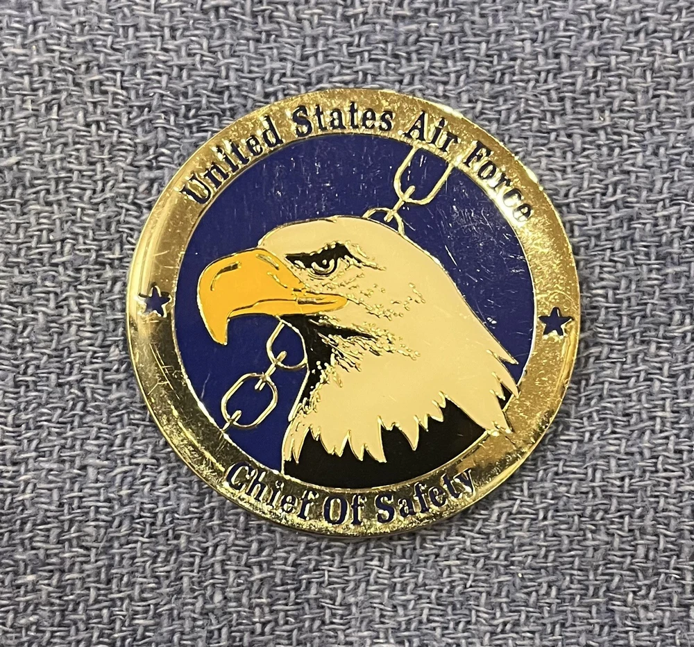 USAF Air Force Chief of Safety Commander's PERSONAL Challenge Coin