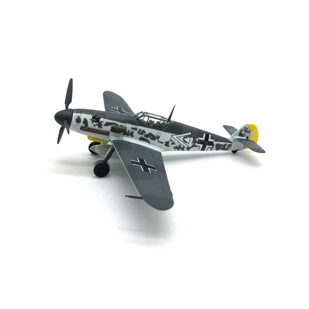 1/72 Scale Military WW2 BF109 Fighter Alloy Model With Stand Souvenir ...