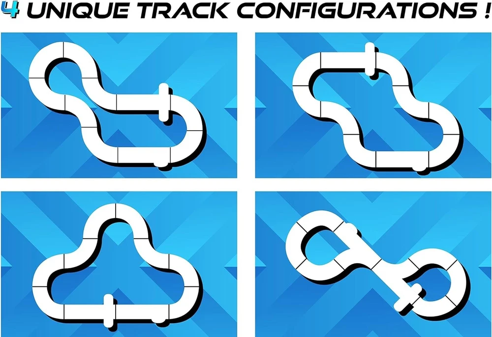 Le Mans Sports Cars Slot Car Race Track Set - 1:32 Scale - Lap Counter ...