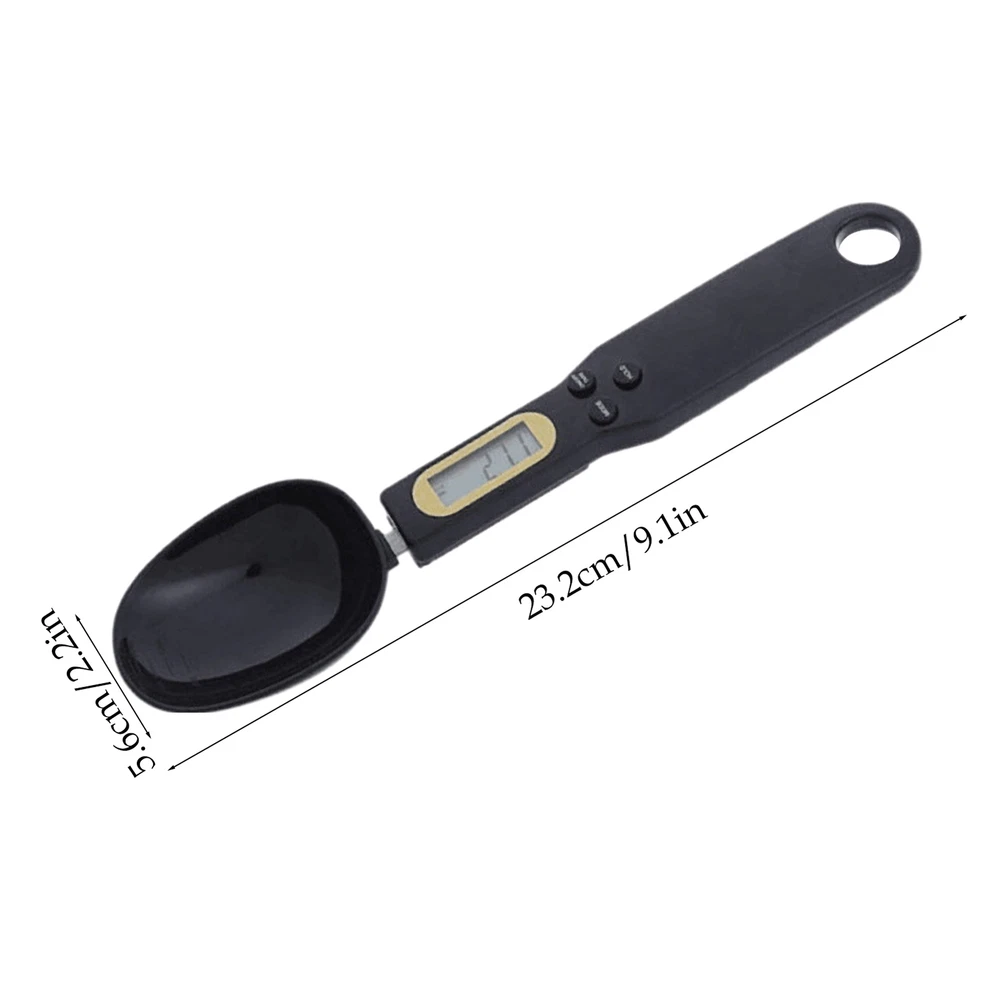 Weighing Spoon Kitchen Measuring Spoons With Display Baking Scale For ...