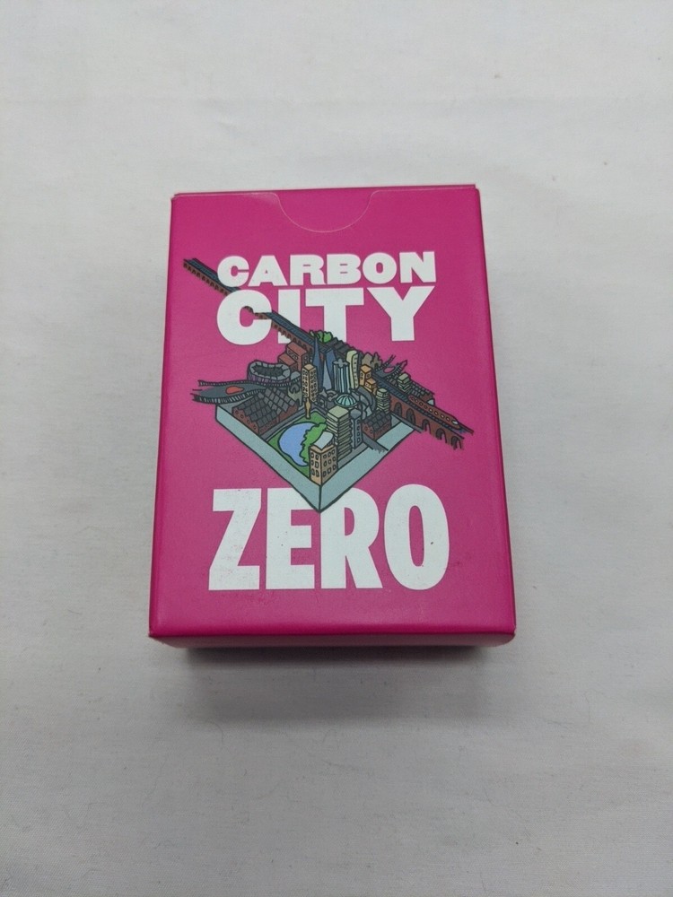 Climate Action Carbon City Zero Deckbuilding Game Full Edition