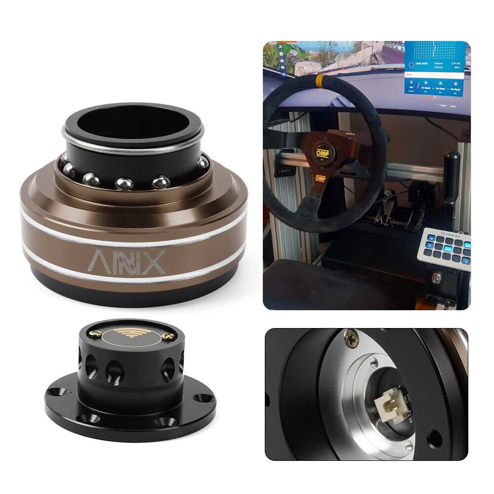 70mm Racing Simulator Game Steering Wheel Quick Release Adapter For ...