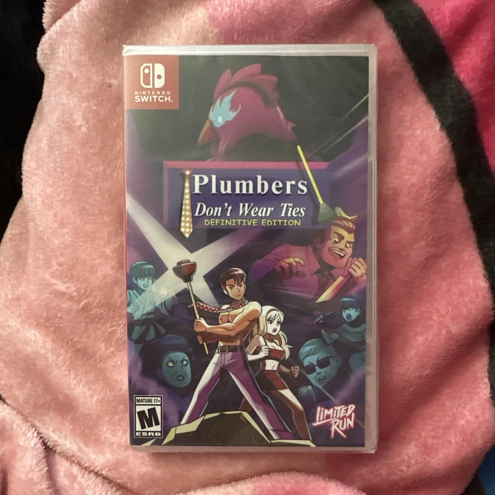 Plumbers Don't Wear Ties Definitve Edition SDCC Exclusive NINTENDO ...