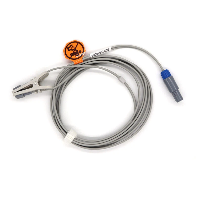 2Pc Adult/Pet Ear Clip Probe SpO2 Sensor Probe Compatible with CONTEC ...