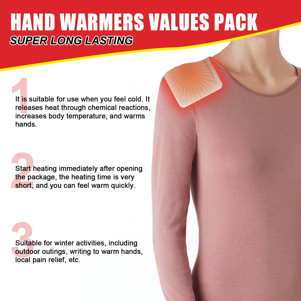 Heat Pad Body warmer warmbag patch 14 hours keep warm 20 pieces