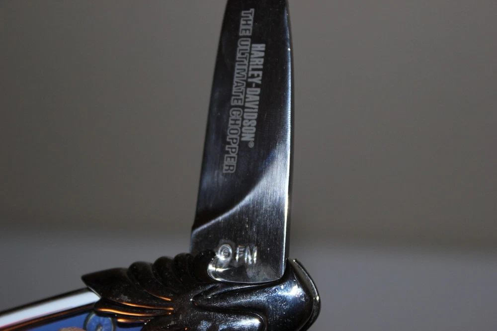 Franklin Mint Harley Davidson Ultimate Chopper folding knife Easy Rider