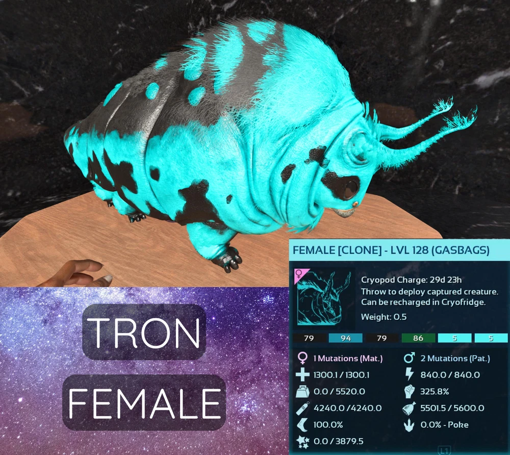 Ark Ascended PVE PS5 XBOX PC New Dino Gasbags Tron Event Color