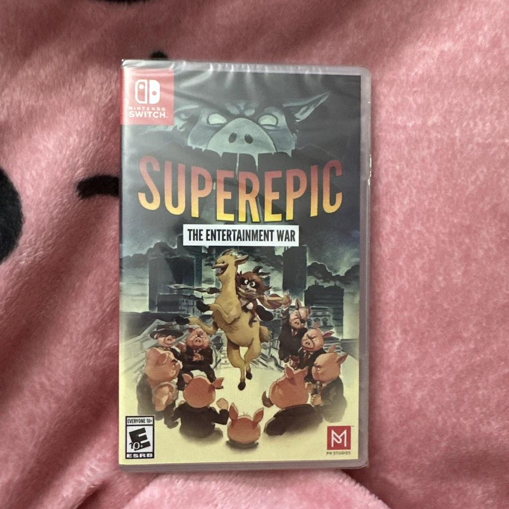 SuperEpic: The Entertainment War - Limited Run Games [Nintendo Switch] NEW