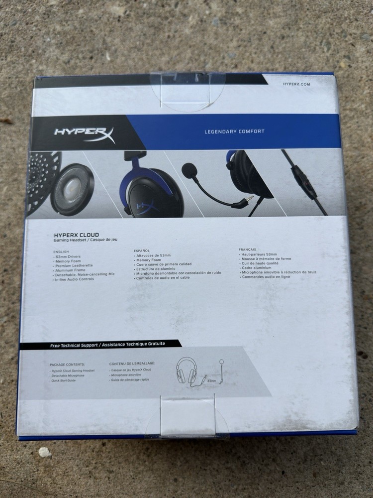 HyperX Cloud Core Wireless Gaming Headset Legendary Comfort