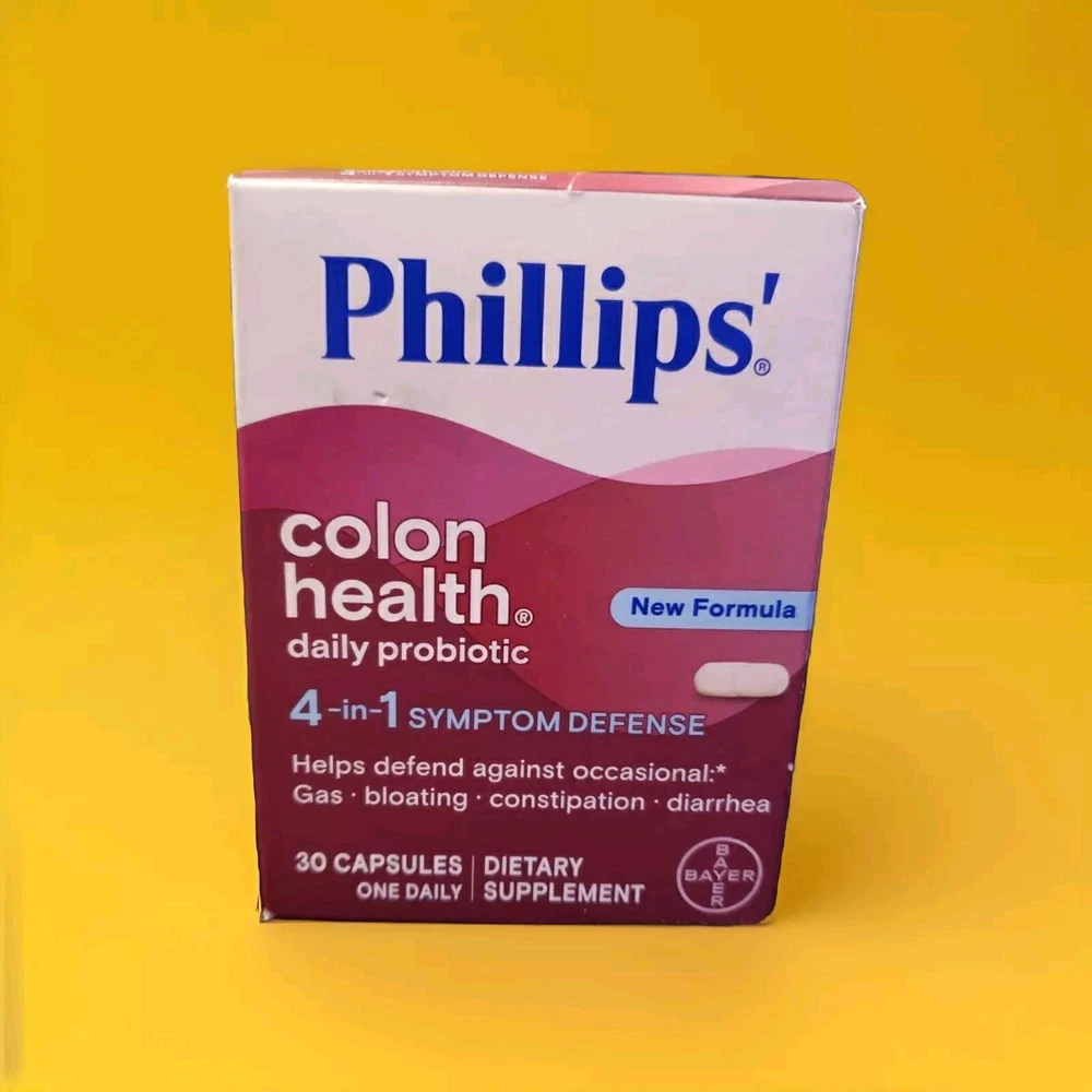 Phillips’ Colon Health Daily Probiotic Dietary Supplement (Pack of 30 ...
