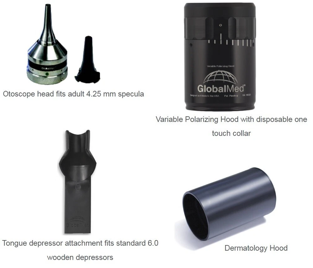 GlobalMed Telemedicine TotalExam 3.2 Exam HD Camera Otoscope Dermoscope ...