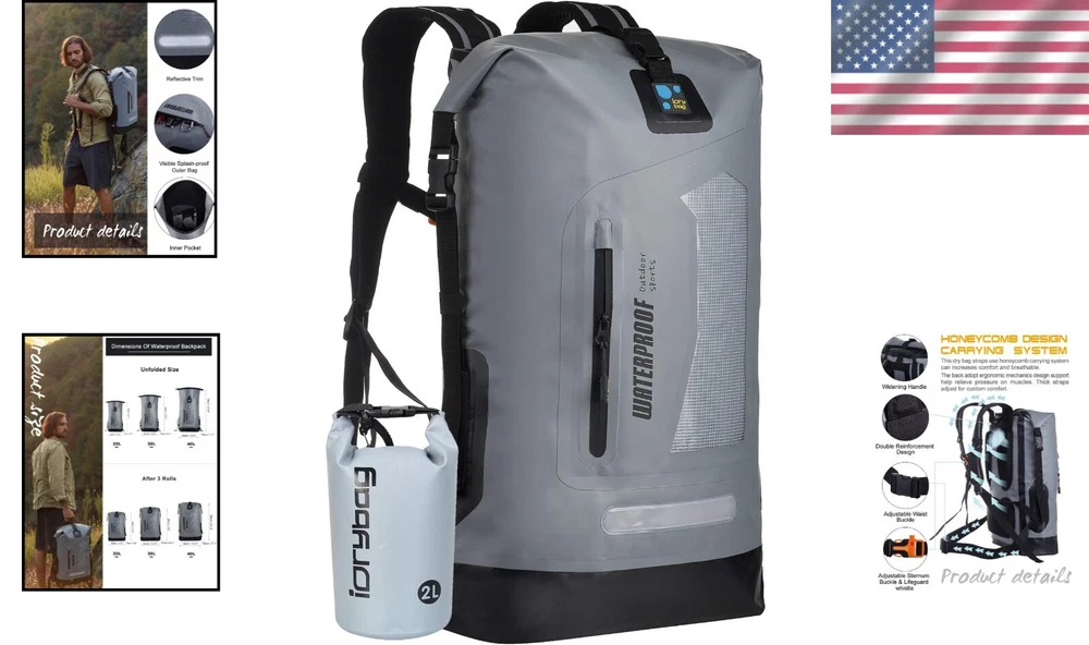 Multifunctional 20L/30L/40L Waterproof Dry Backpack - Ideal for All ...