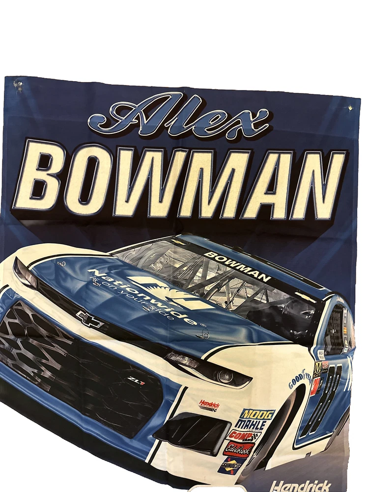 Alex Bowman 2018 Wincraft #88 Nationwide Insurance 28x40 Vertical Flag ...
