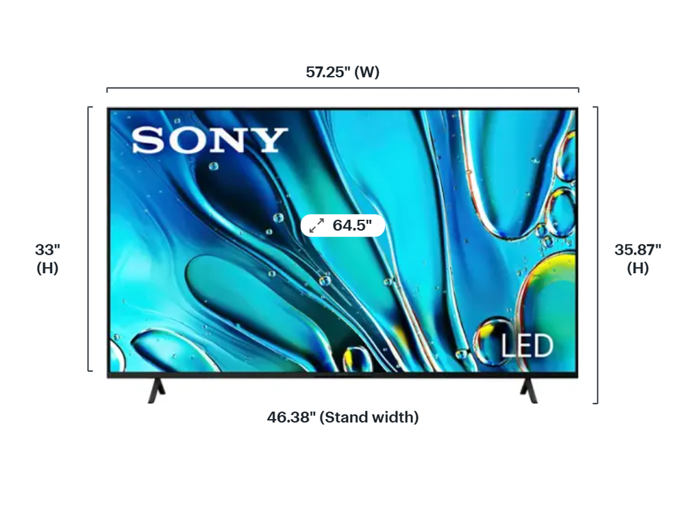 Sony - 65" Class BRAVIA 3 LED 4K UHD Smart Google TV