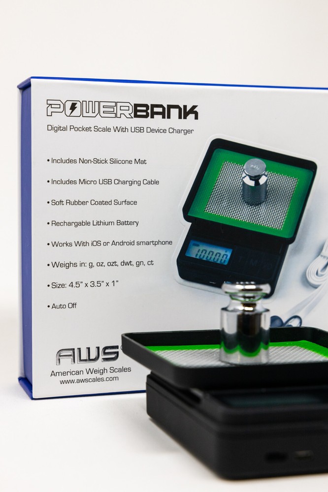 Portable AWS Power Bank with Built-in Digital Scale