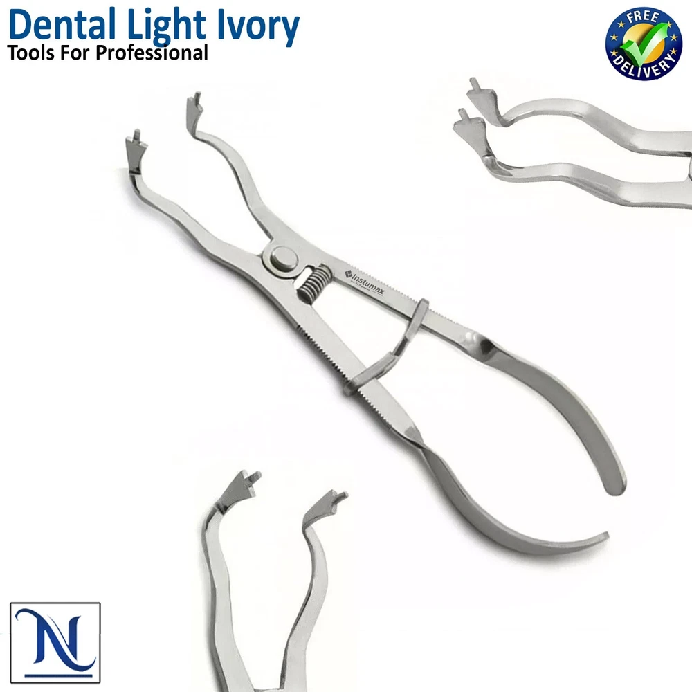 Endodontic Rubber Dam Kit Ainsworth Rubber Dam Clamp Forceps Light ...