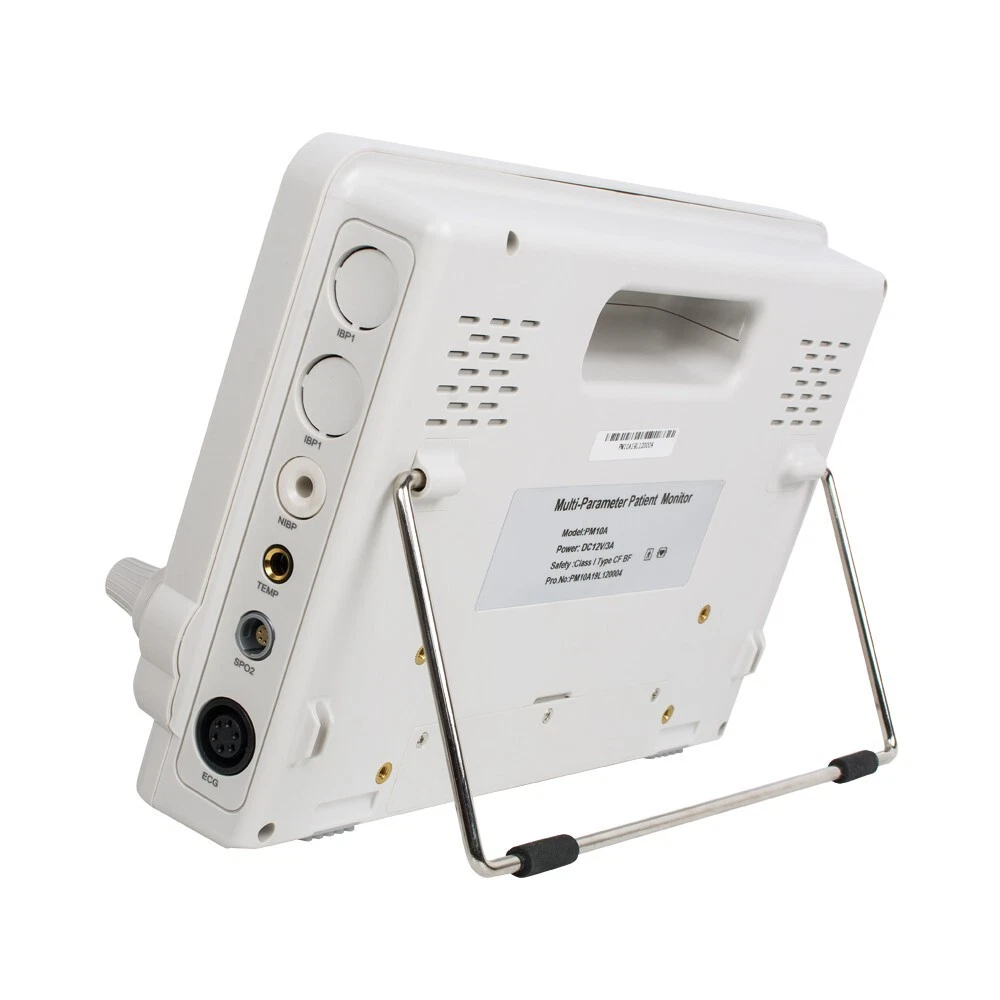 10'' Portable Patient Monitor Multi-Parameter ICU CCU Vital Sign ...