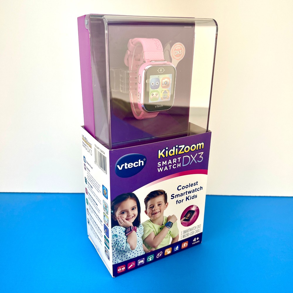 Vtech Kidizoom Smart Watch DX3 Smartwatch for Kids. Touch Screen, Pink.