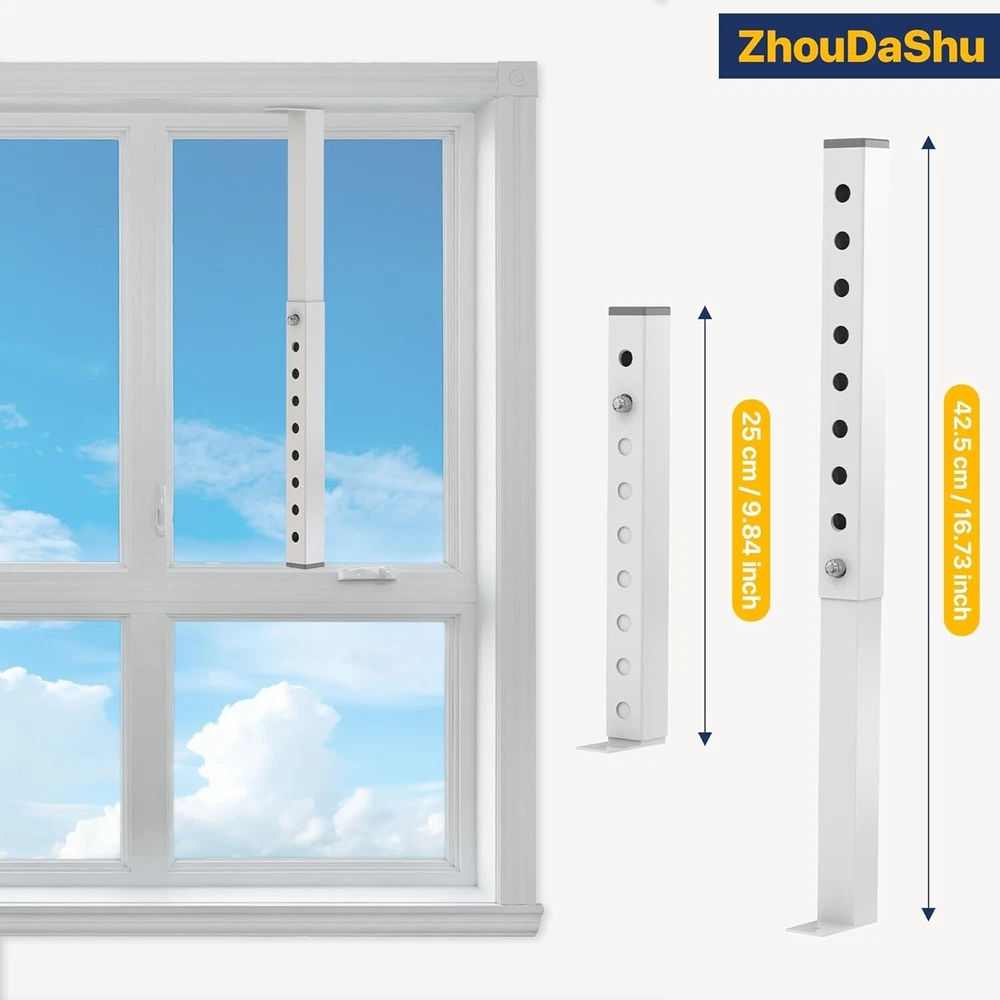 Economical Set of 4 Adjustable Window Security Bars for Child and Pet ...