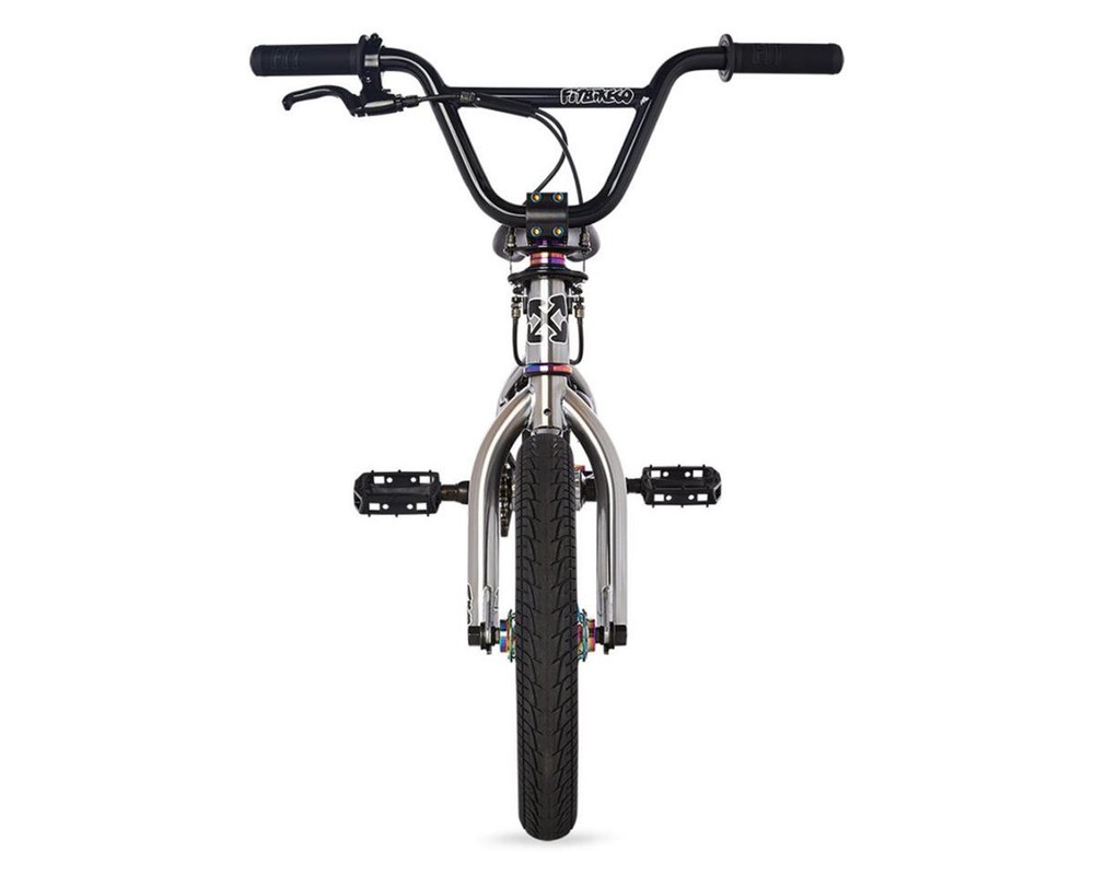 2023 Fit Bike Co Misfit 14" BMX with 14.25" Toptube in Caiden Brushed Chrome