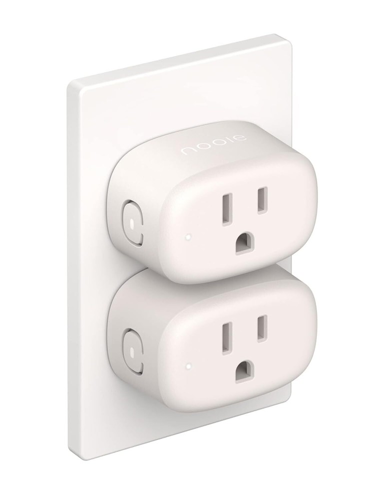 nooie Bluetooth Smart Plug WiFi Mini Smart Outlet Remote/Voice Control ...
