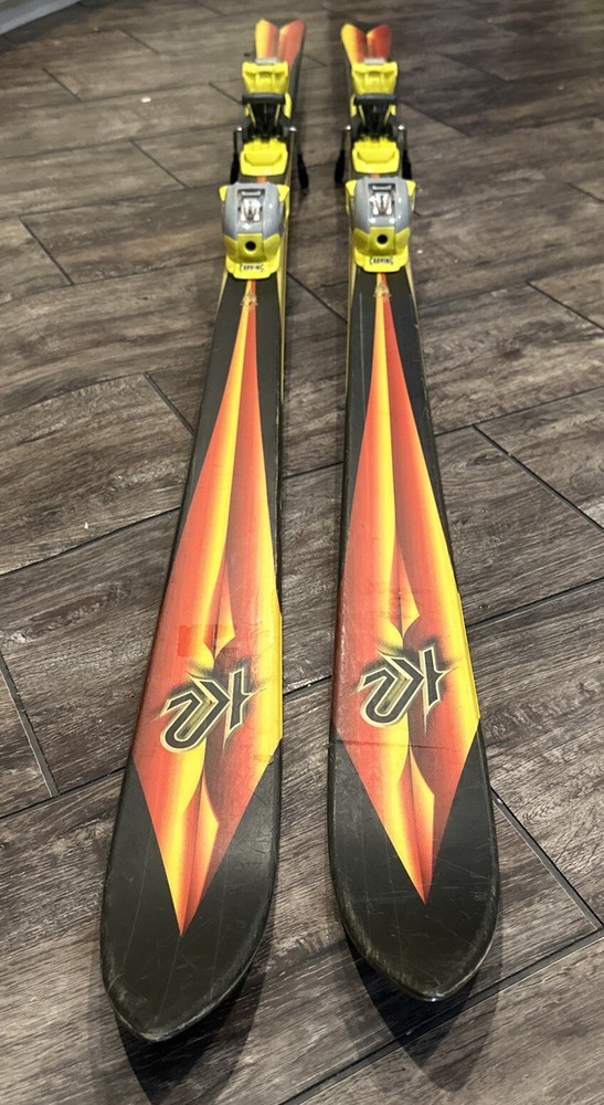 K2 Duster Alpine Skis 184cm Marker M5.1 Carving Bindings