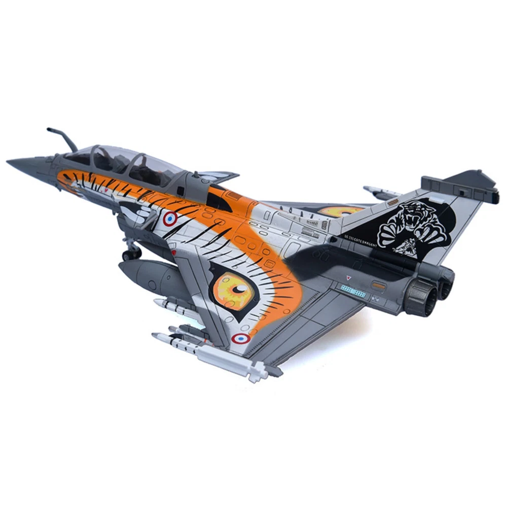 21cm Diecast Alloy 1/72 Scale Rafale B Tiger Fighter Finished Model Toy ...