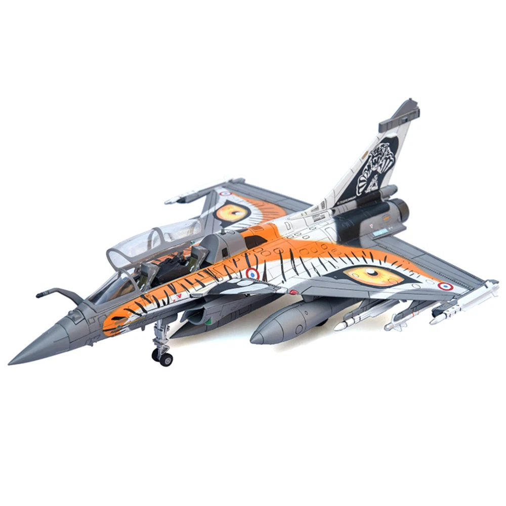 21cm Diecast Alloy 1/72 Scale Rafale B Tiger Fighter Finished Model Toy ...