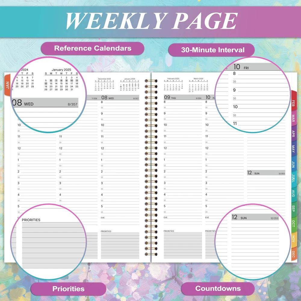 2025 Appointment Book - Weekly Appointment Book 2025, Jan. 2025 - Dec ...