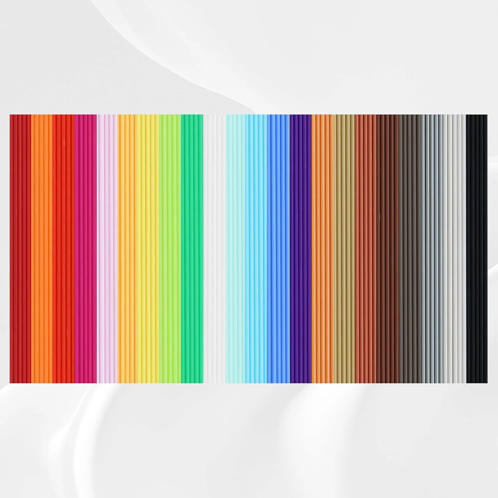 PCL Filament Refill Pack for 3Doodler Start+ Pen - 22 Colors, 15cm Strands