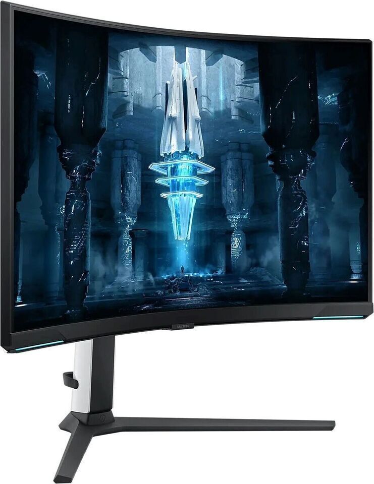 Samsung Odyssey Neo G8 32" 4K UHD VA LED Curved Gaming Monitor - Black