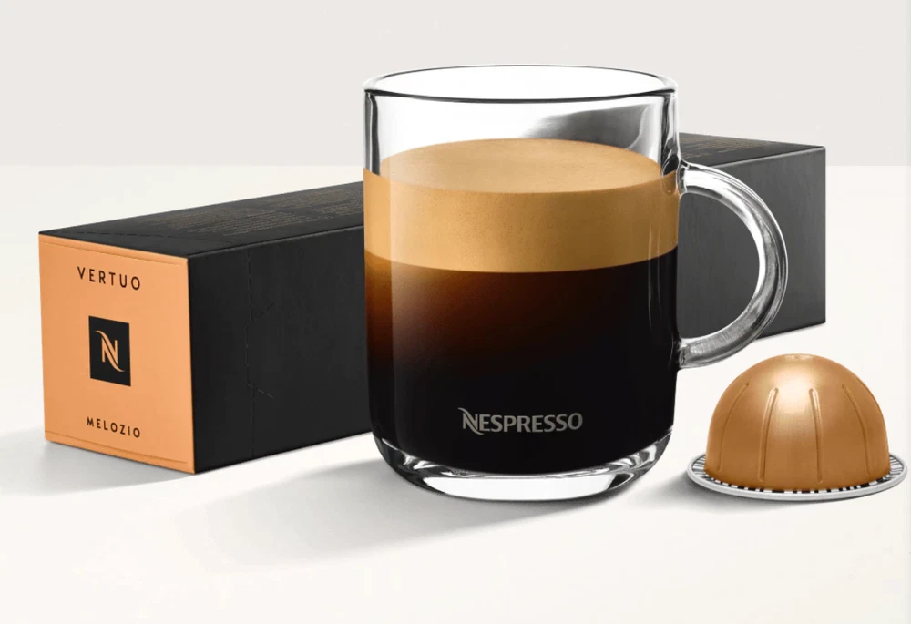Nespresso Capsules Vertuo, Melozio, Medium Roast Coffee, 30-Count ...