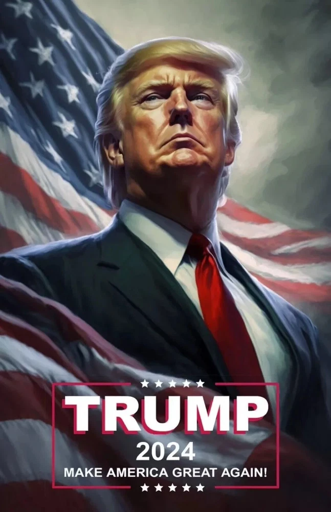 2024 Donald Trump Take America Back Election 47th President Posters