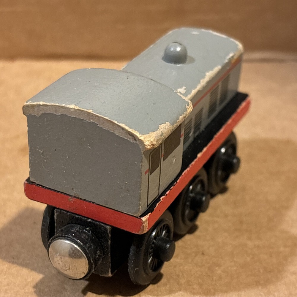 FRANK Diesel 2001 Thomas Friends Wooden Railway Tank Engine Toy Grey ...