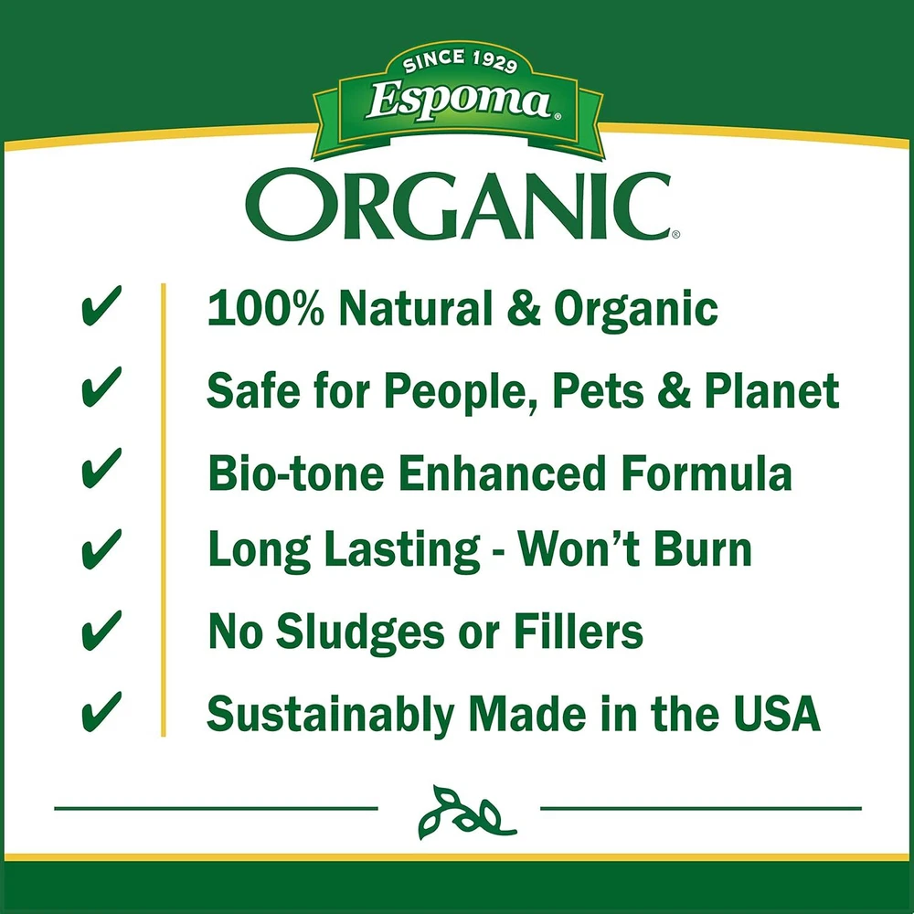 Esboma Organic Plant tone 5-3-3 Natural organic universal plant food ...